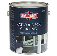 Richards Paint Patio & Deck Coating — mbpaint